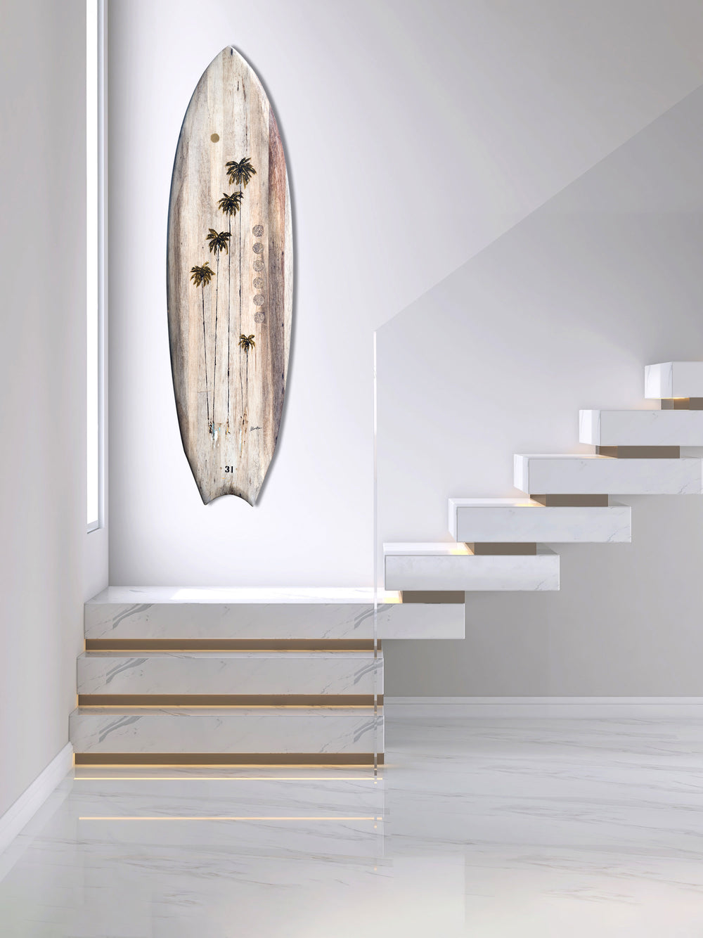 African Agave-Hemp Hybrid #3 Surfboard